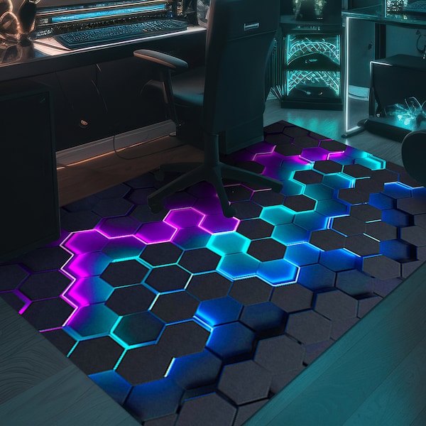 RACE TRACK RUG, Start Line Runner Rug, Racing Car Living Room Rug, Game ...