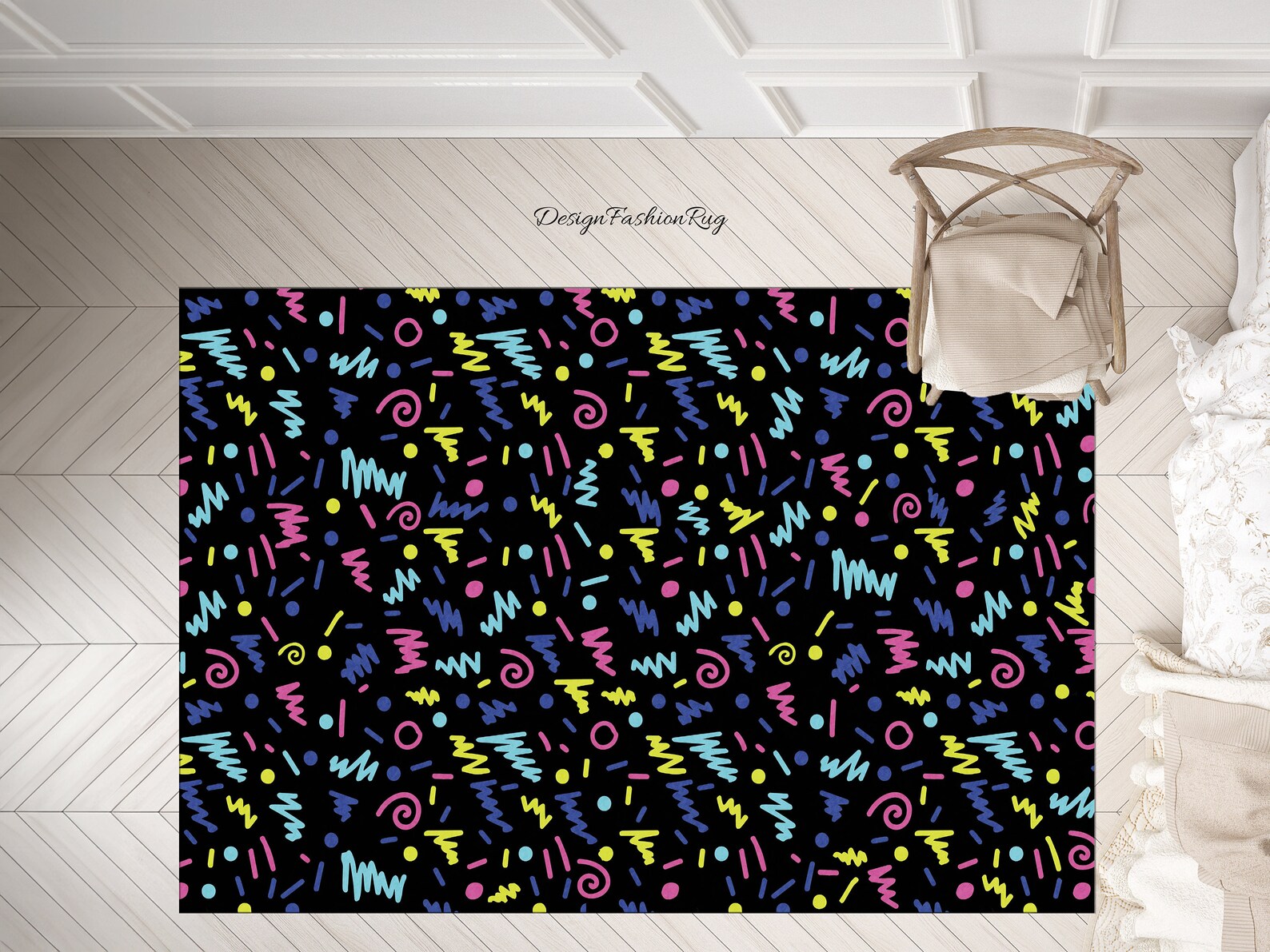 80s Arcade Rug: Retro Game Room Carpet - Etsy