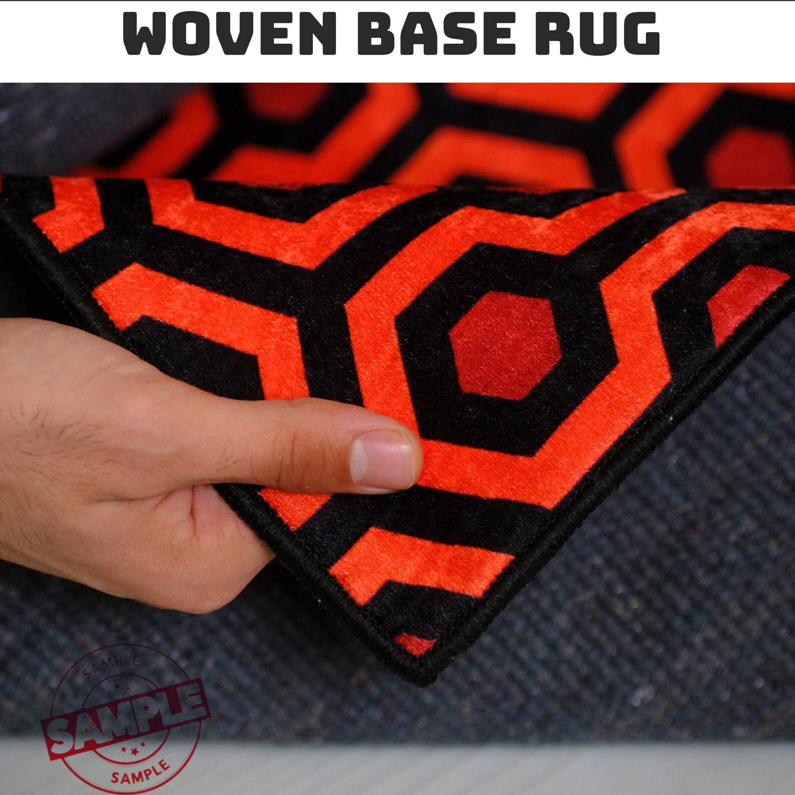 Retro Rug, Groovy Funky Rug, Retro Area Rug, 70s Brown Retro Rug ...