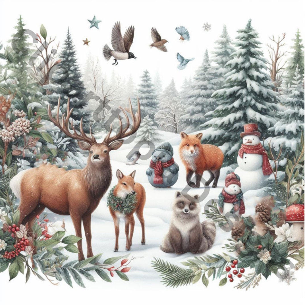 TRANSPARENT Version of Winter Animals Collection 5 22 PNG Clipart ...