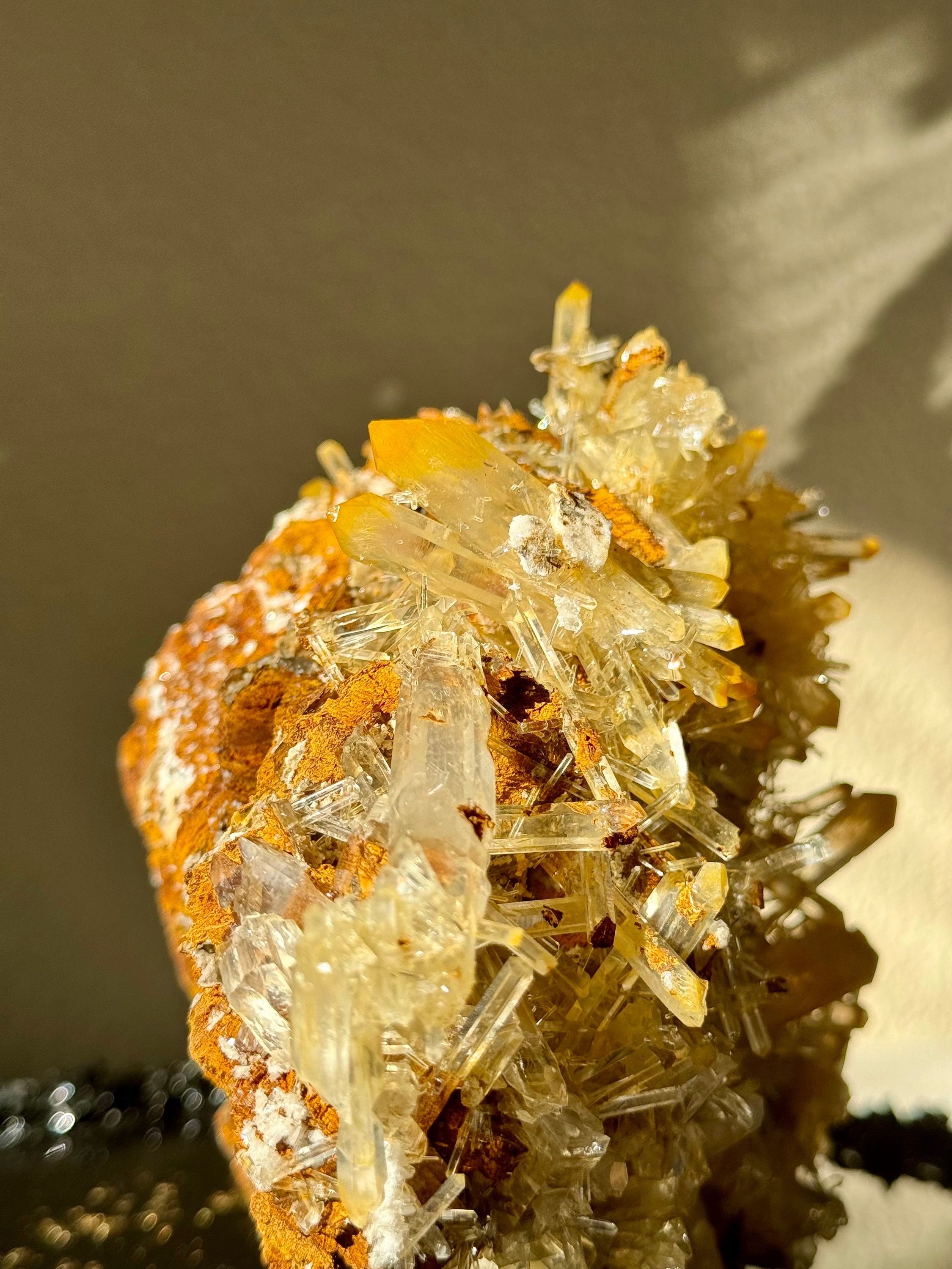 Mango Quartz Specimen - Quartz With Halloysite - Penas Blancas Mine ...