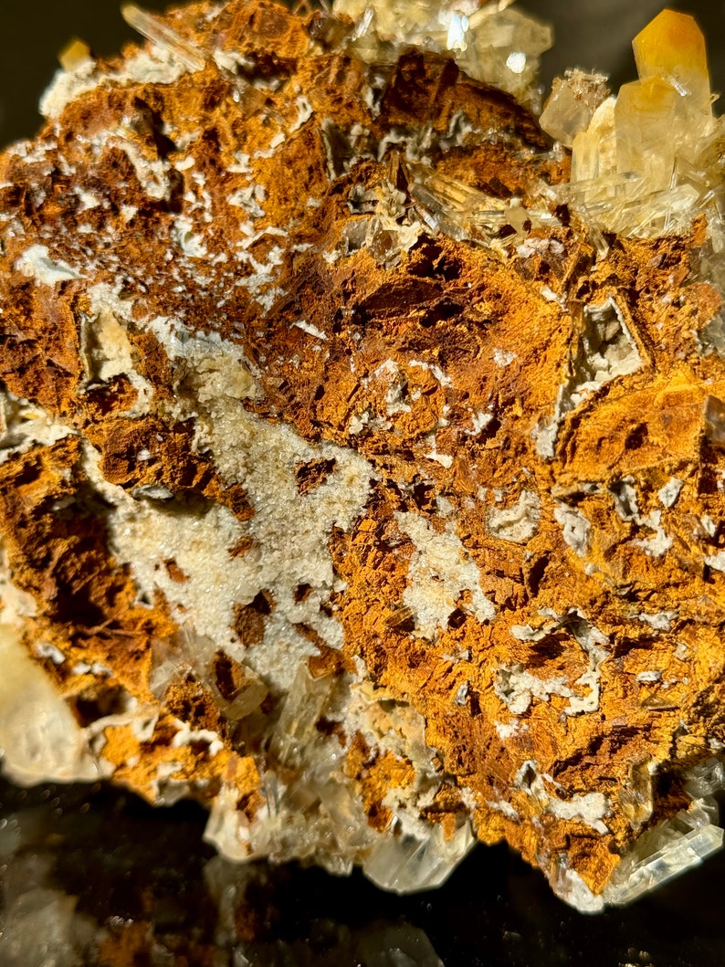 Mango Quartz Specimen - Quartz With Halloysite - Penas Blancas Mine ...