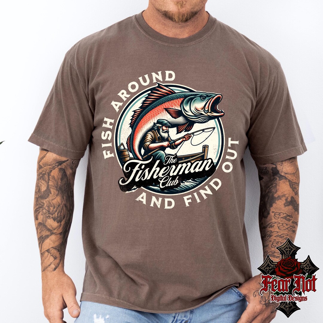 FAFO Fishing PNG, Fisherman Club Graphic (digital Download) - Etsy