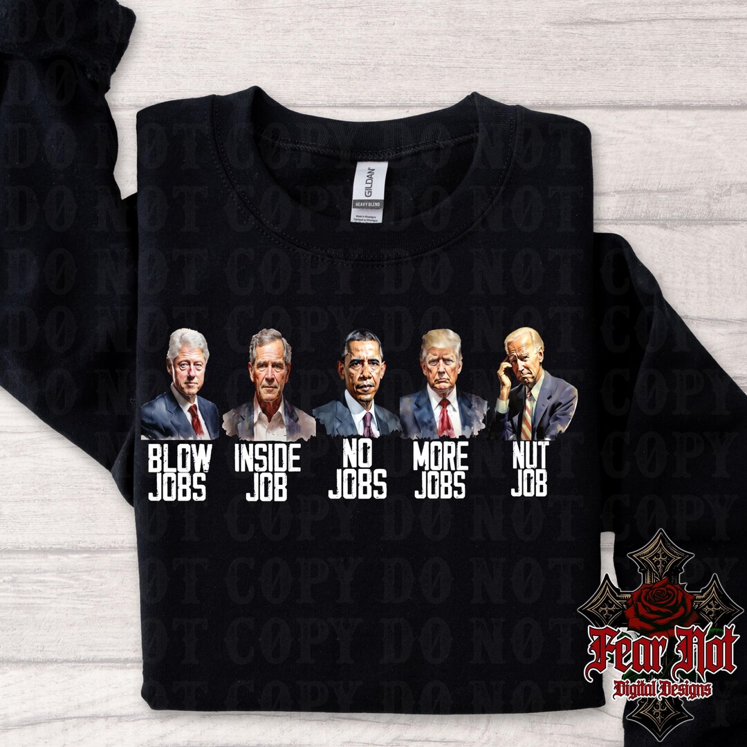 Presidential Jobs PNG, Funny Political Design (digital File) - Etsy