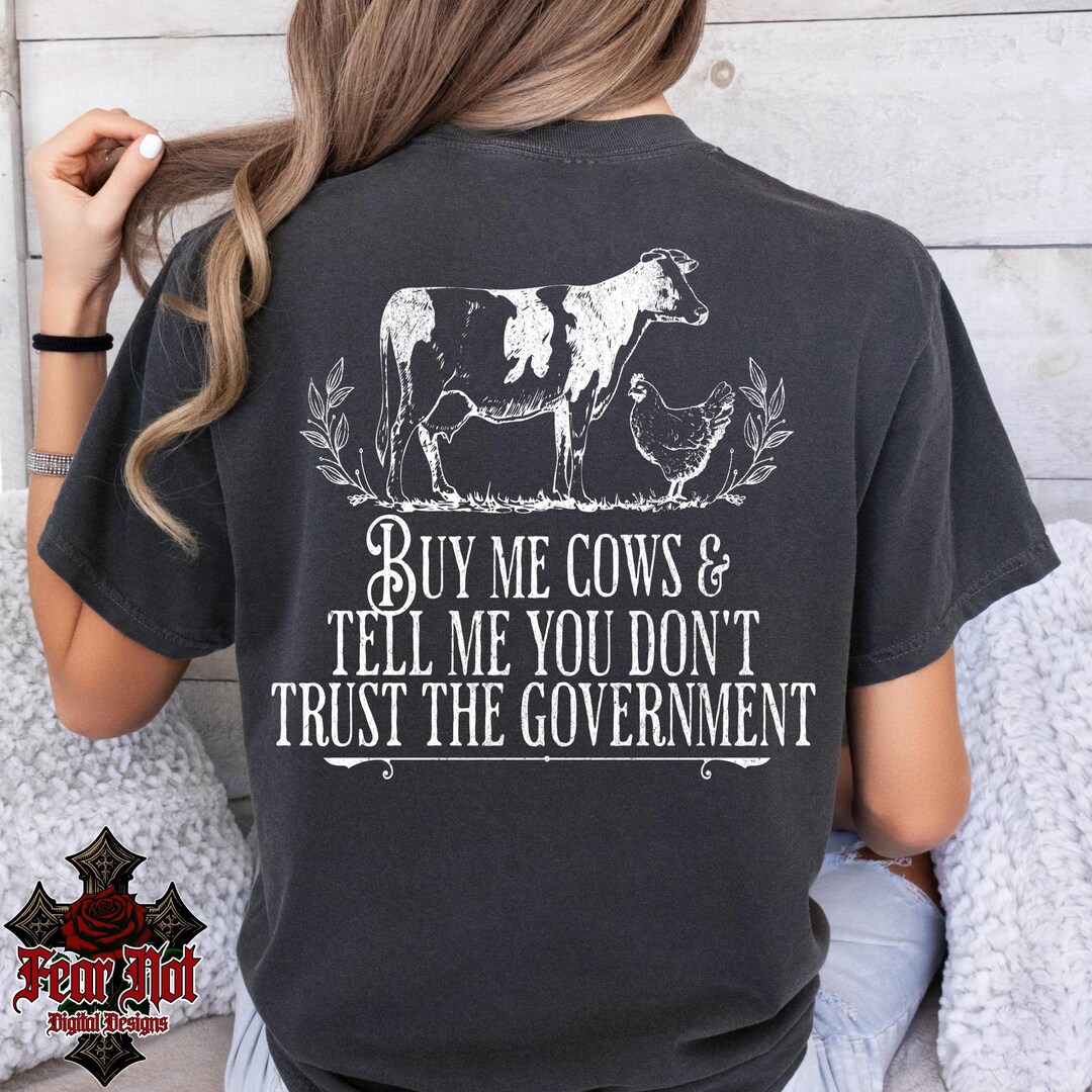 Buy Me Cows PNG, Political Humor Design (digital Download) - Etsy