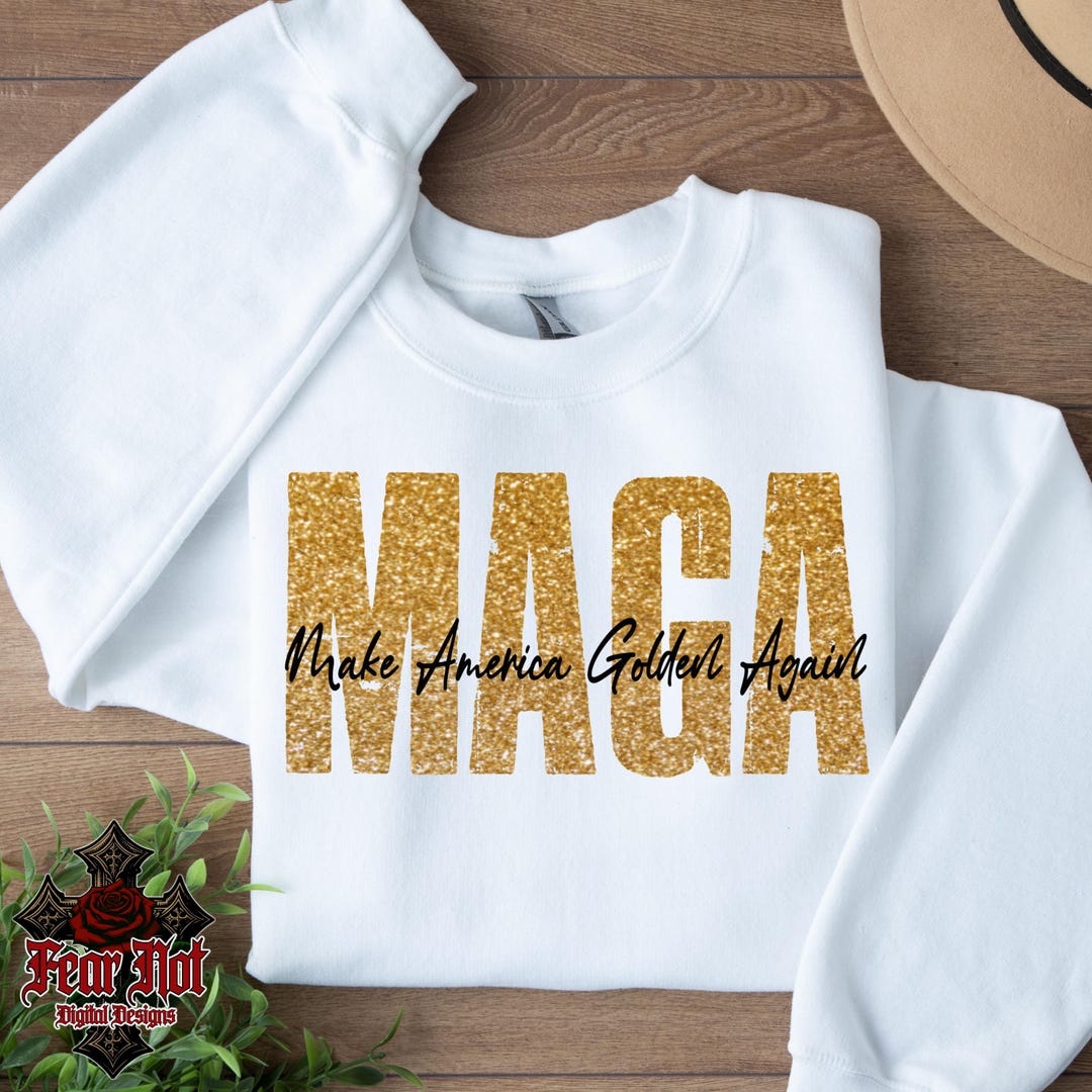 MAGA Golden Png, Golden America, Trump Png, Make America Golden - Etsy
