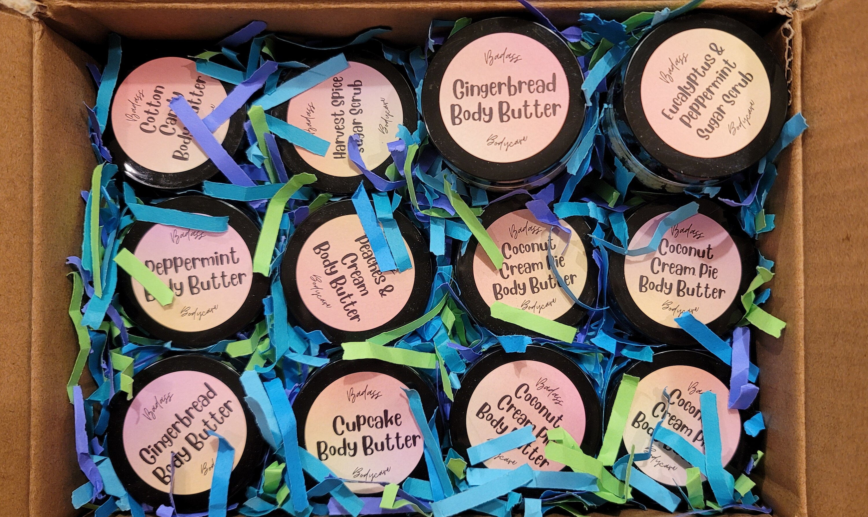 Body Butter, Non-greasy Butter, Multiple Scents, 1oz Sample Size Body ...