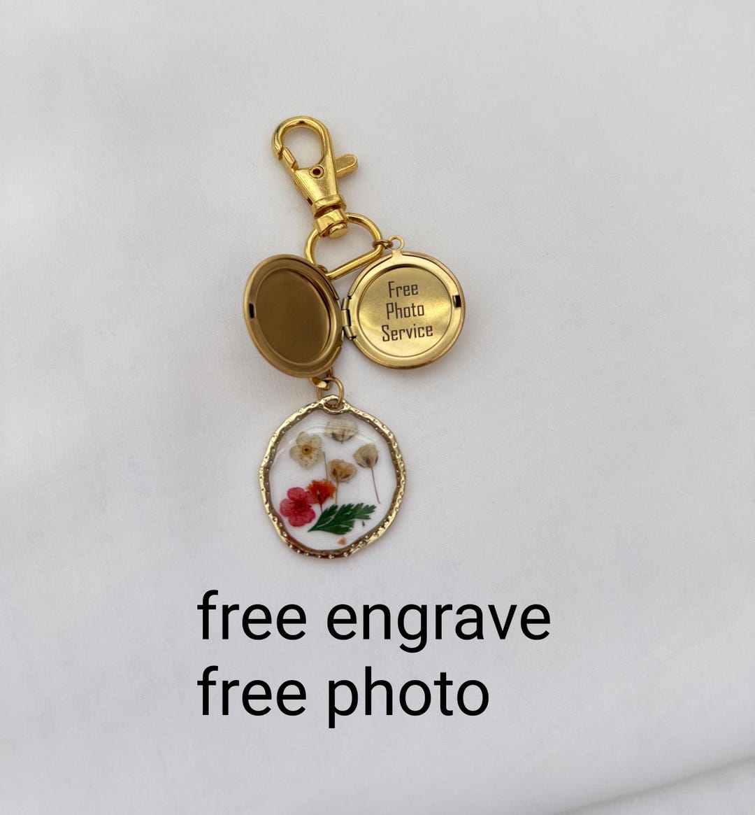 Custom Charm Keychains, Holder Multiple Charm, Holder Ring Luxury Gold ...