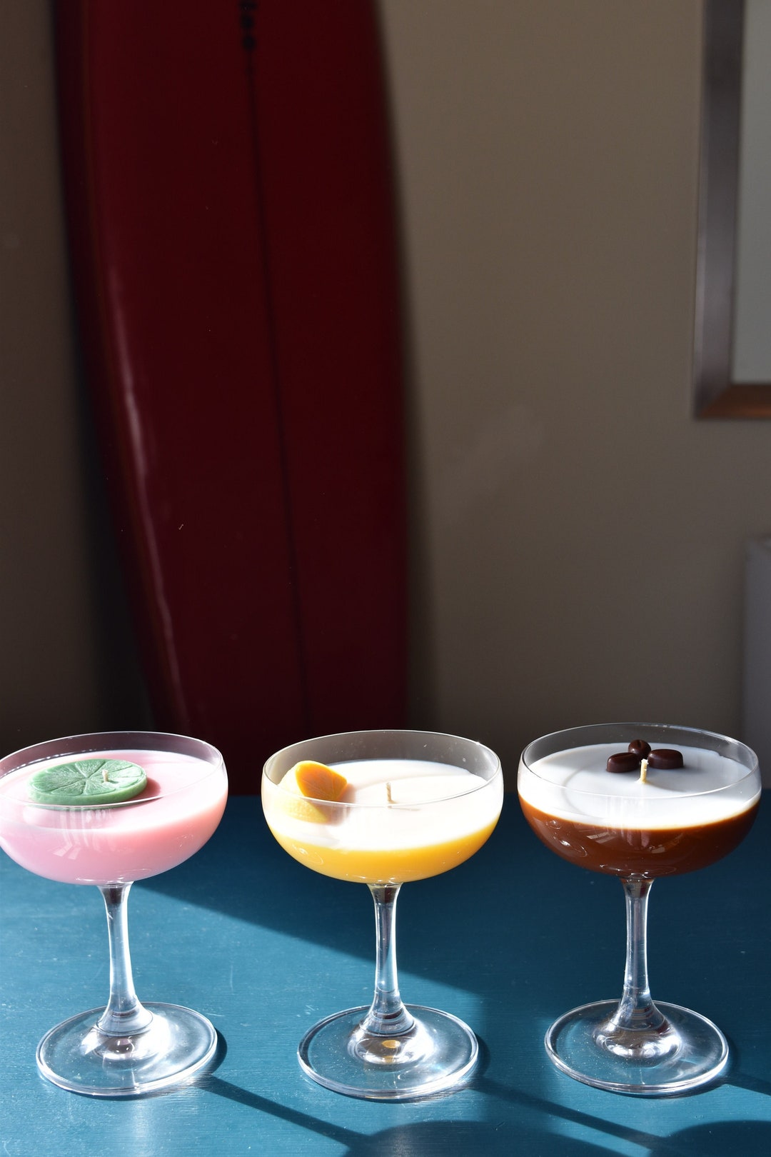 Glitter Cocktail Candle Bundle 3 Cocktail Soy Candles Espresso Martini ...