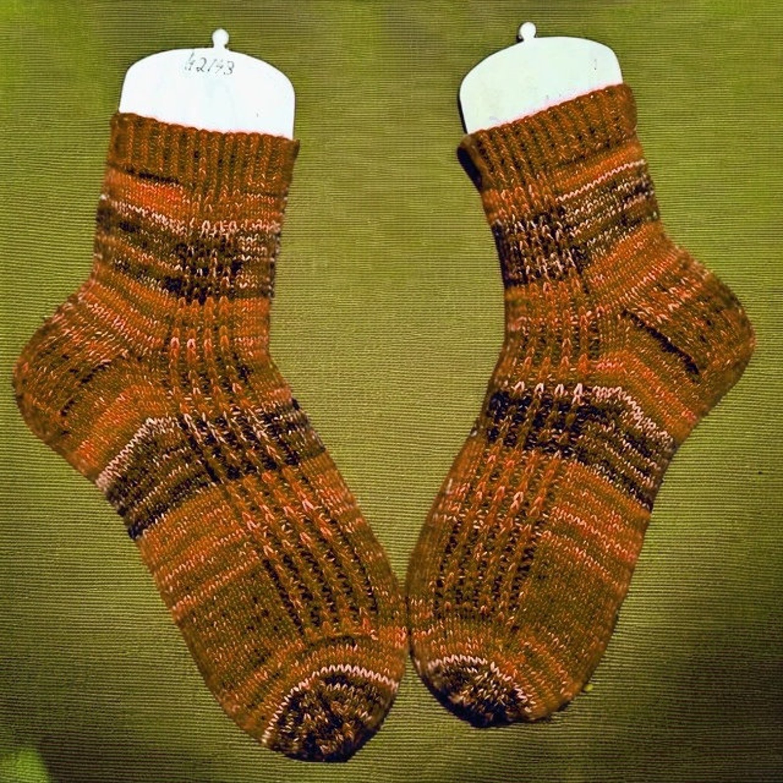 Sock Knitting Instructions-sock Pattern-beginner Sock Knitting Pattern ...