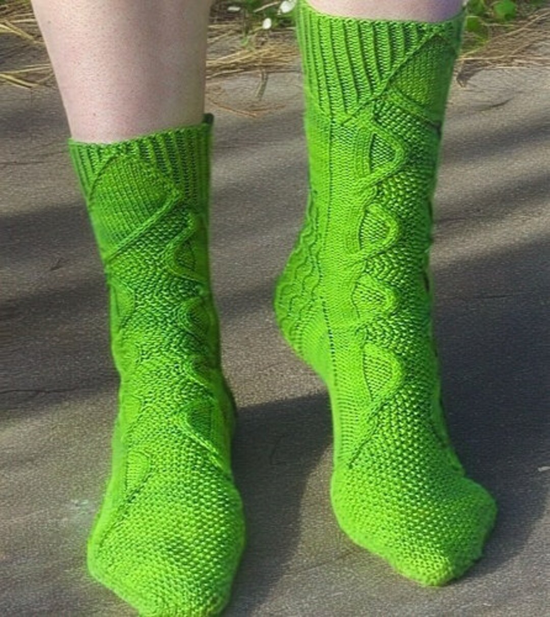 Easy Sock Knitting Patterns-knitting Socks for Beginners-knit Socks ...