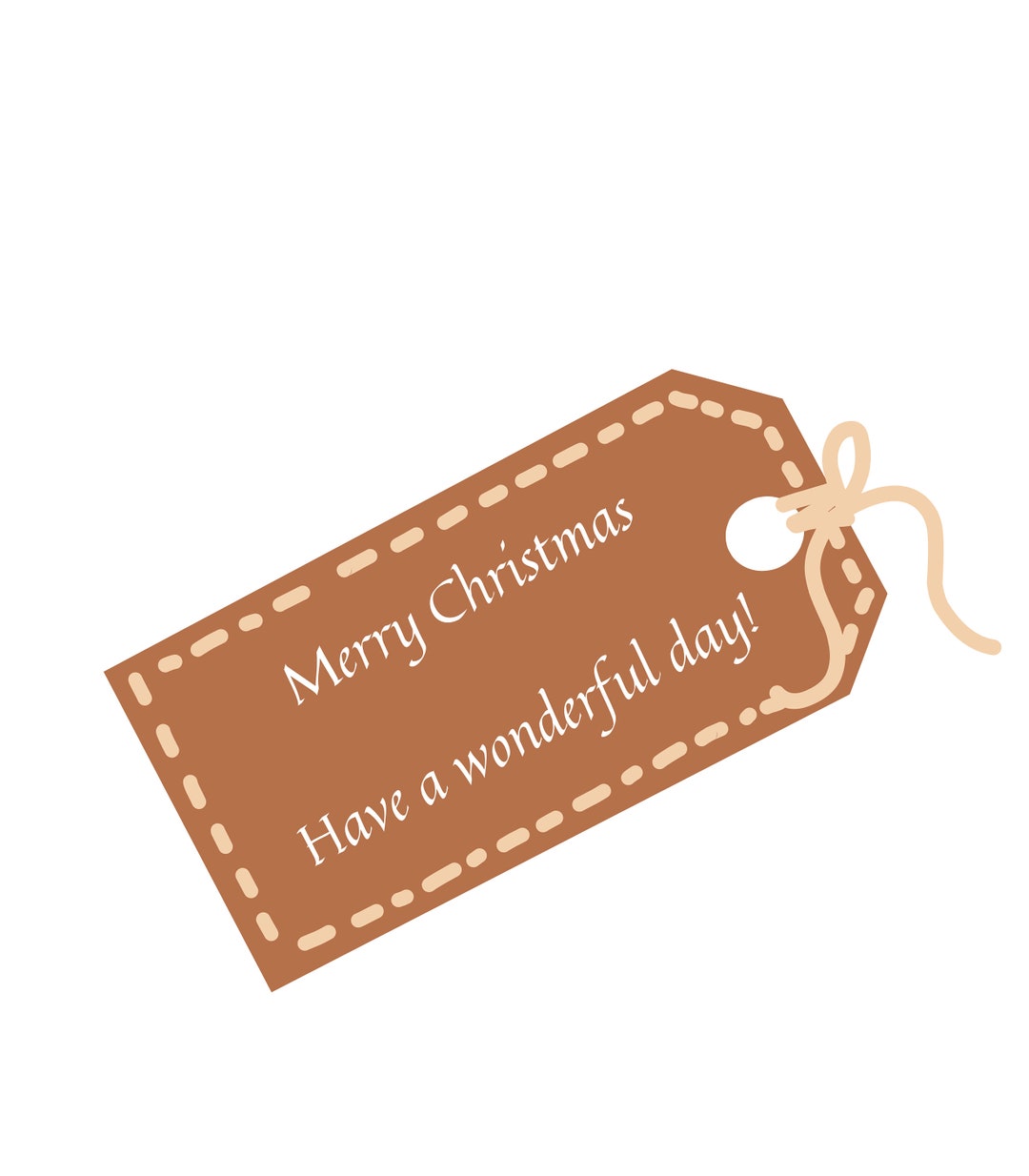 Christmas Gift Tag Svg, Printable Gift Tag, Digital Download, Digital ...