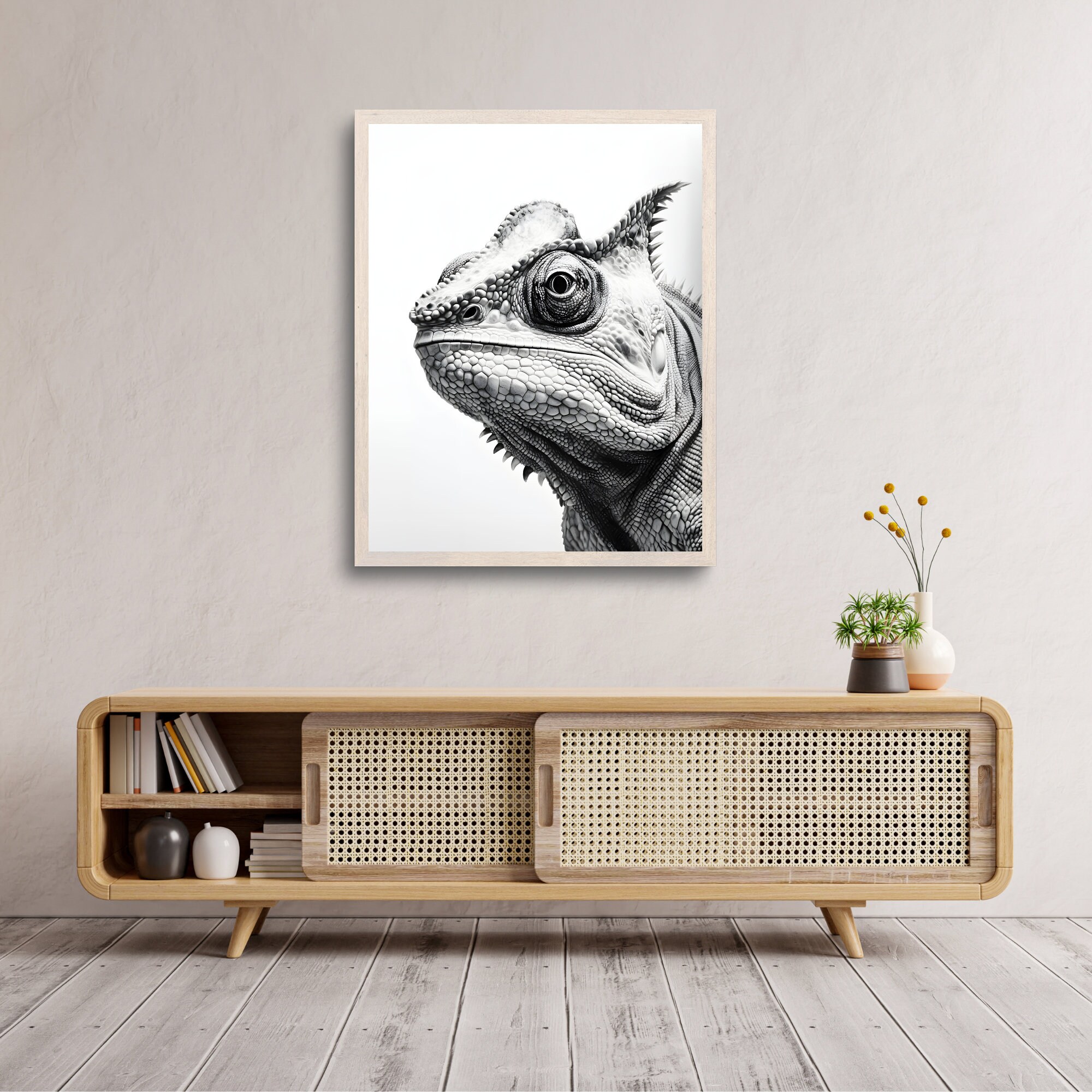 Digital Download Chameleon, Wall Art, Wall Decor, Download Print ...