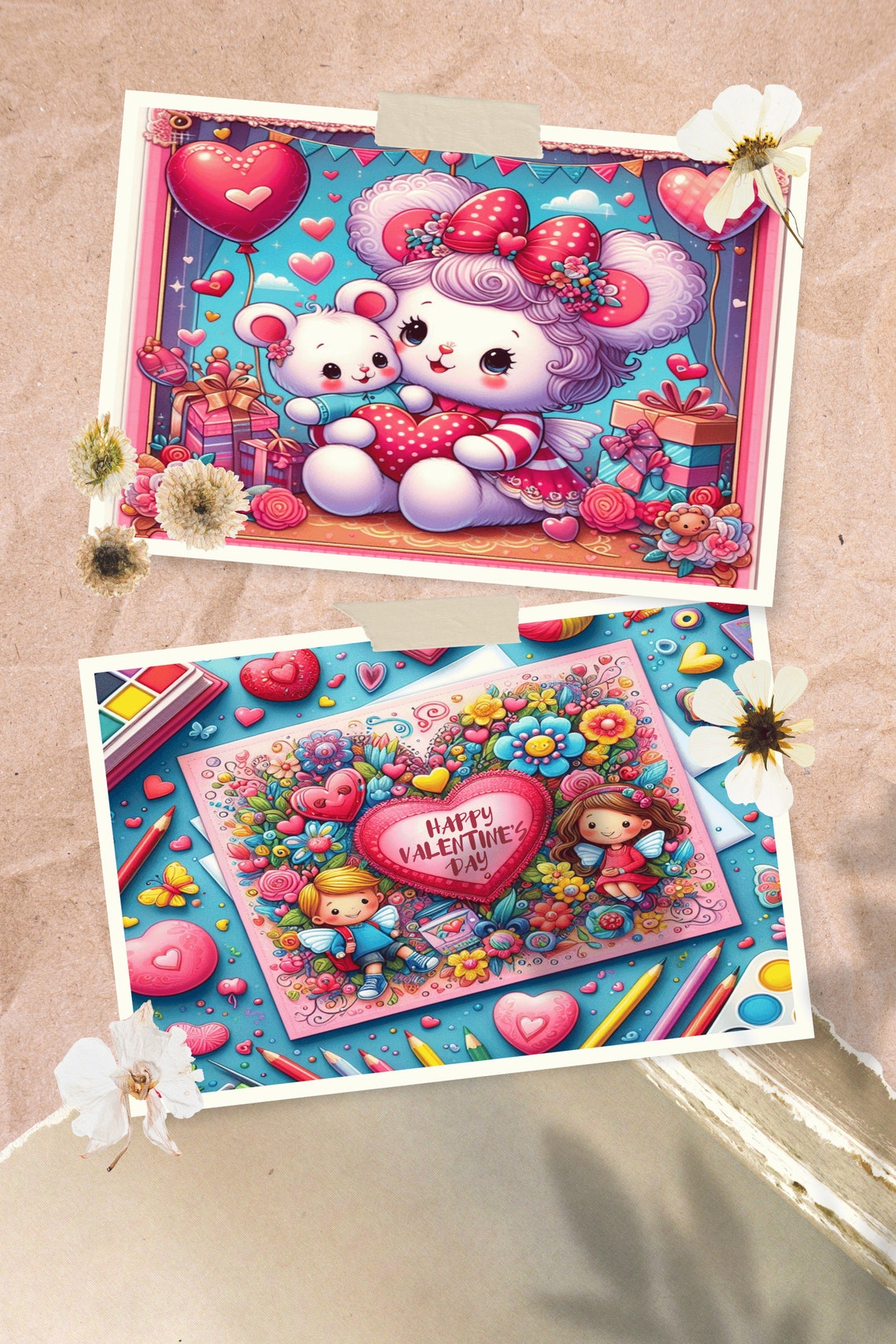 Love Postcards, Printable Romantic Postcard Digital Download ...