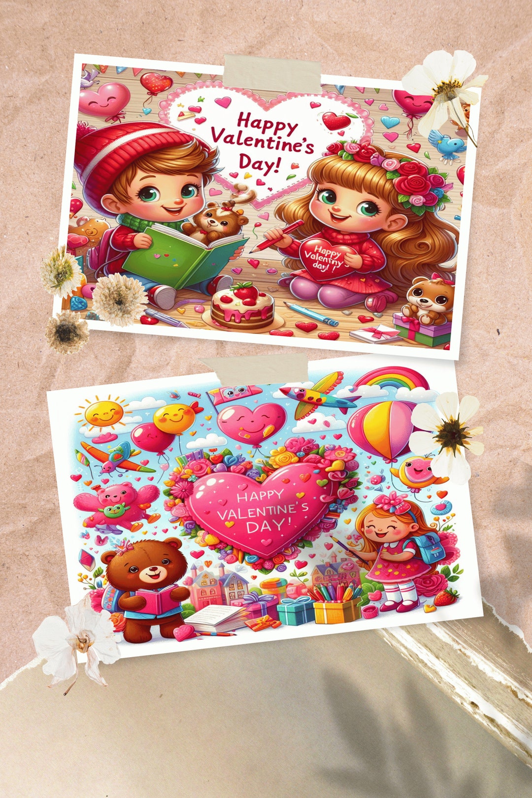 Love Postcards, Printable Romantic Postcard Digital Download ...