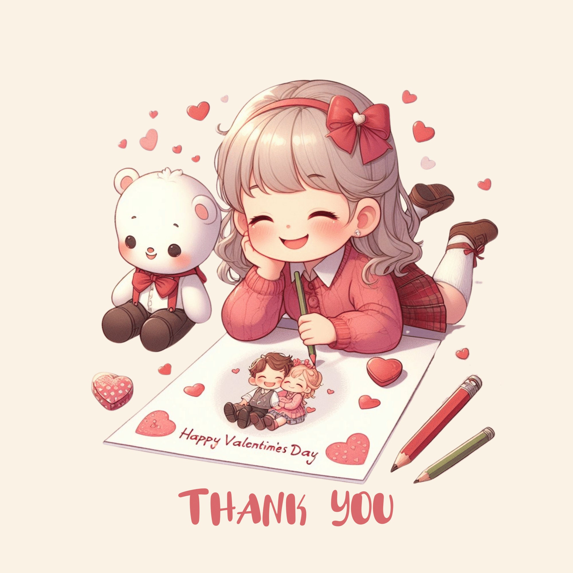 20 Cute Valentine's Day Clipart, Valentine's Day PNG Images, Children ...