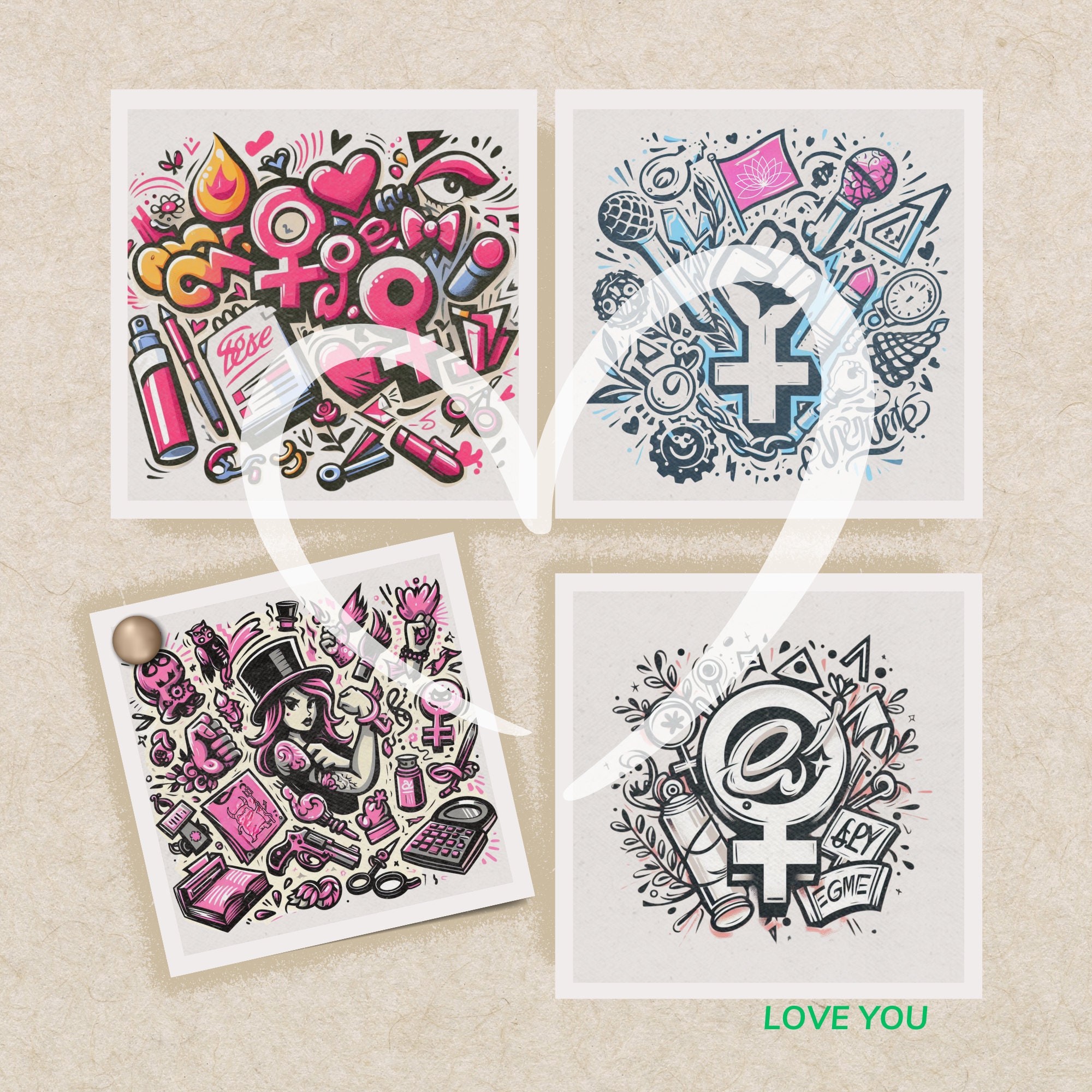 20 Cute International Women's Day Clipart, International Women's Day ...