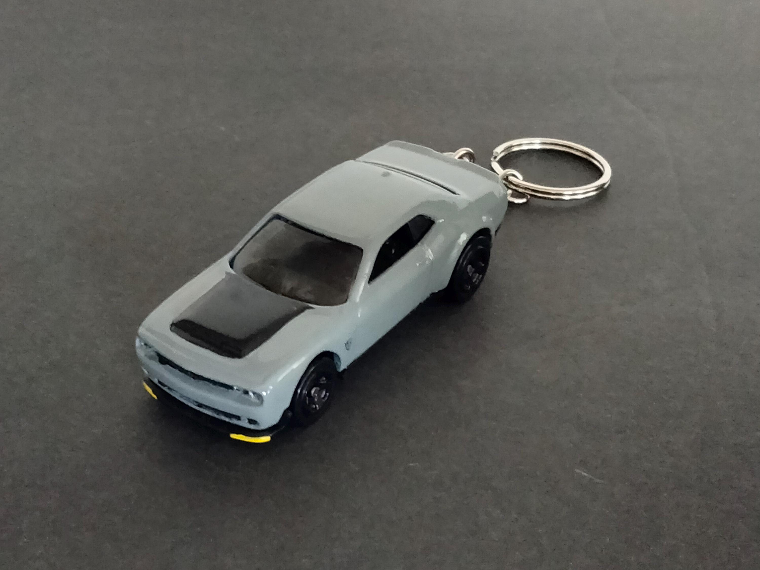 2024 Dodge Challenger SRT Demon 170 Keychain Destroyer Gray 1/64 Scale ...