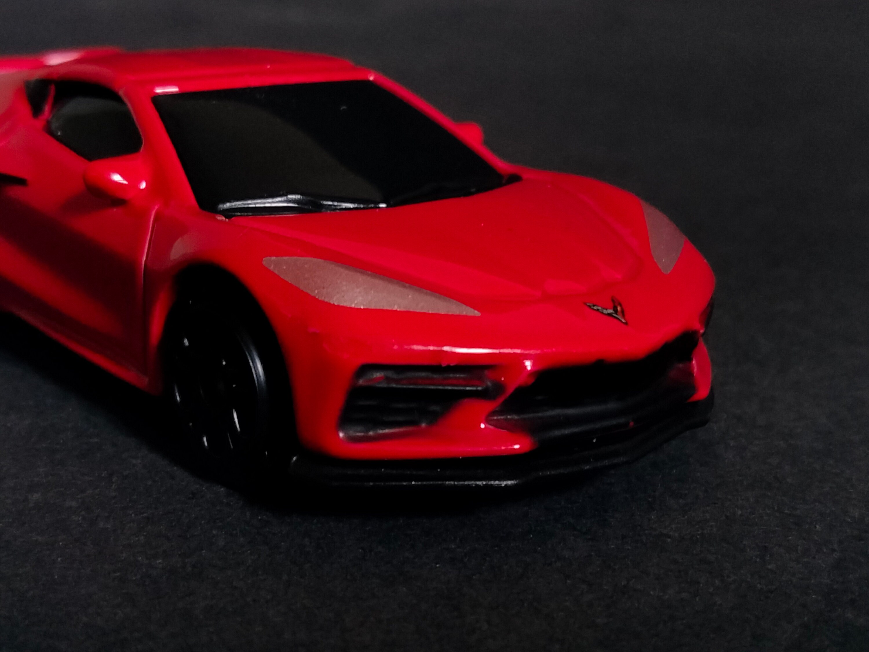 Chevrolet Corvette C8 Stingray Die Cast Keychain Red 1/64 Scale - Etsy