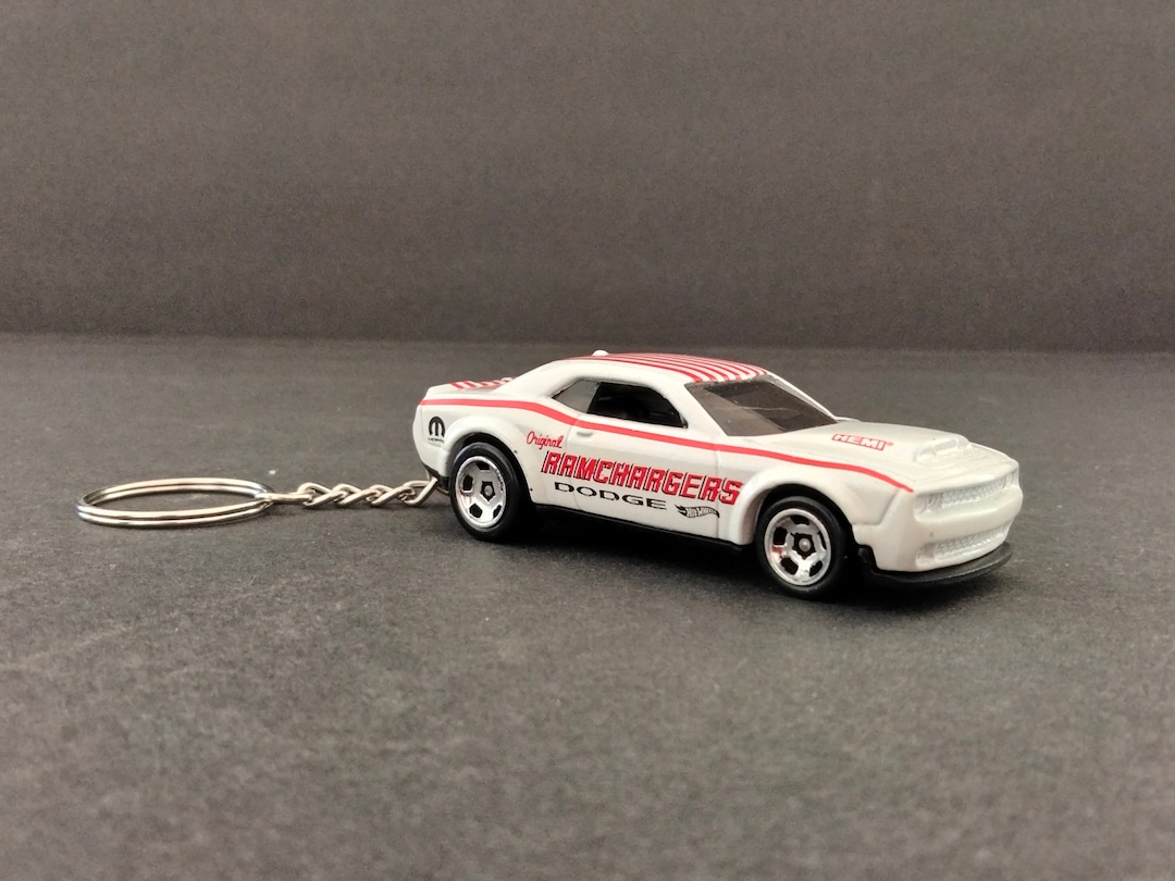 2018 Dodge Challenger SRT Demon Ramchargers Keychain - Etsy