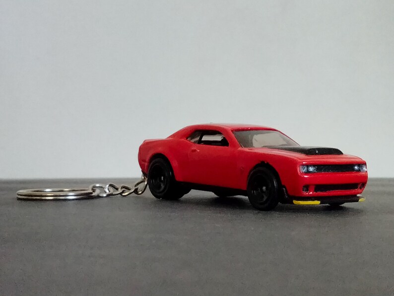 2024 Dodge Challenger SRT Demon 170 Keychain Red 1/64 Scale - Etsy