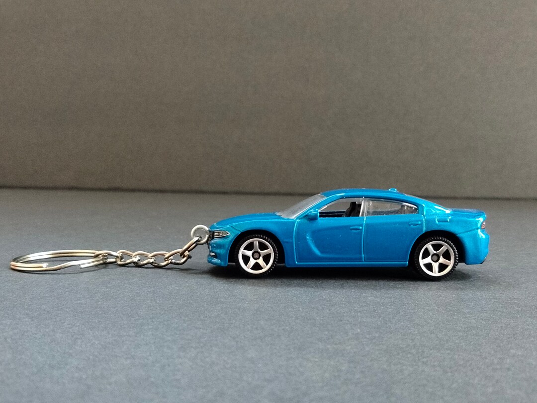 2018 Dodge Charger R/T HEMI B5 Blue Key Chain - Etsy