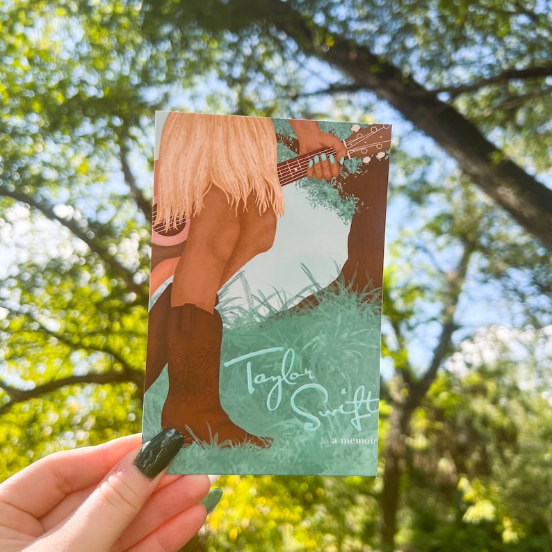 Taylor Swift Debut Album Book Cover Art Print - Etsy