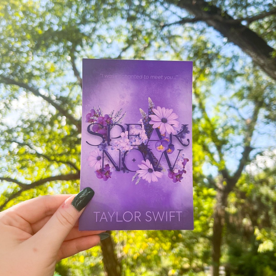 Taylor Swift Speak Now Album Book Cover Art Print - Etsy