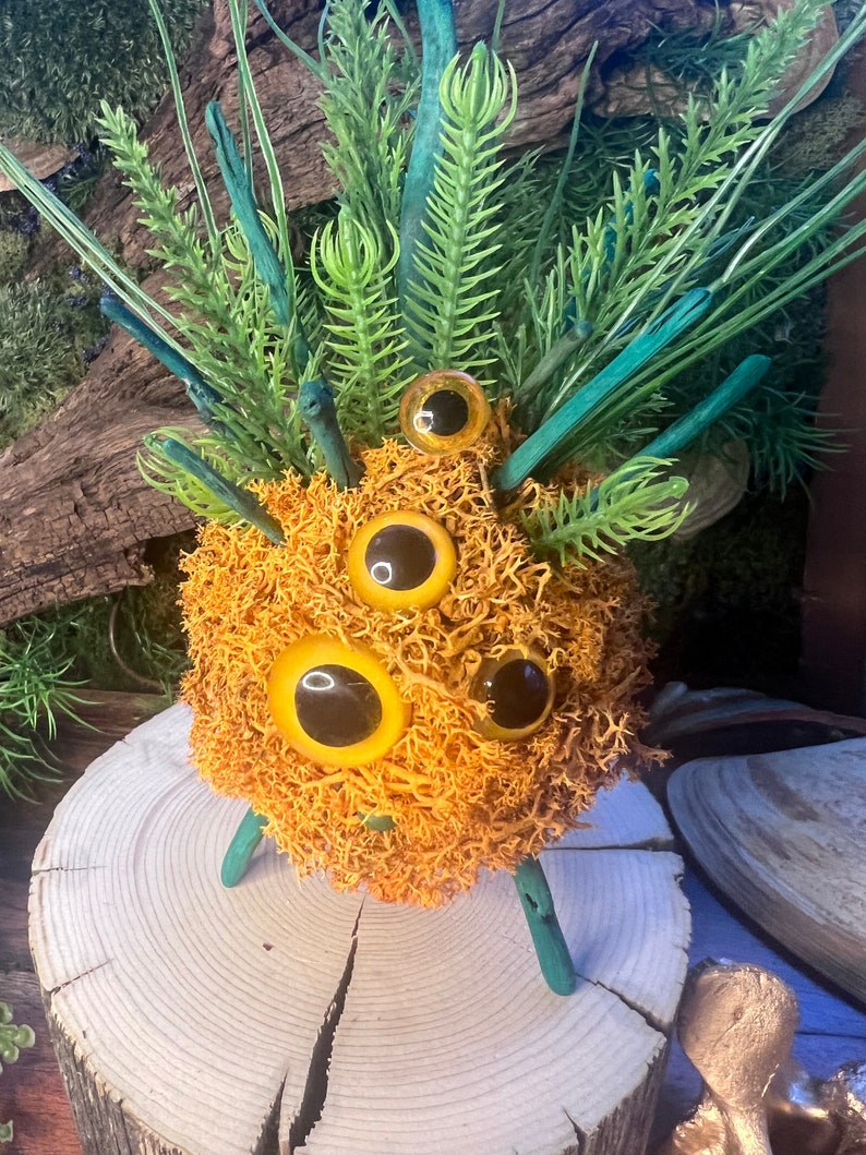 Moss Monster, Forest Fantasy Creation, Otherworldly Friend, Planimal ...