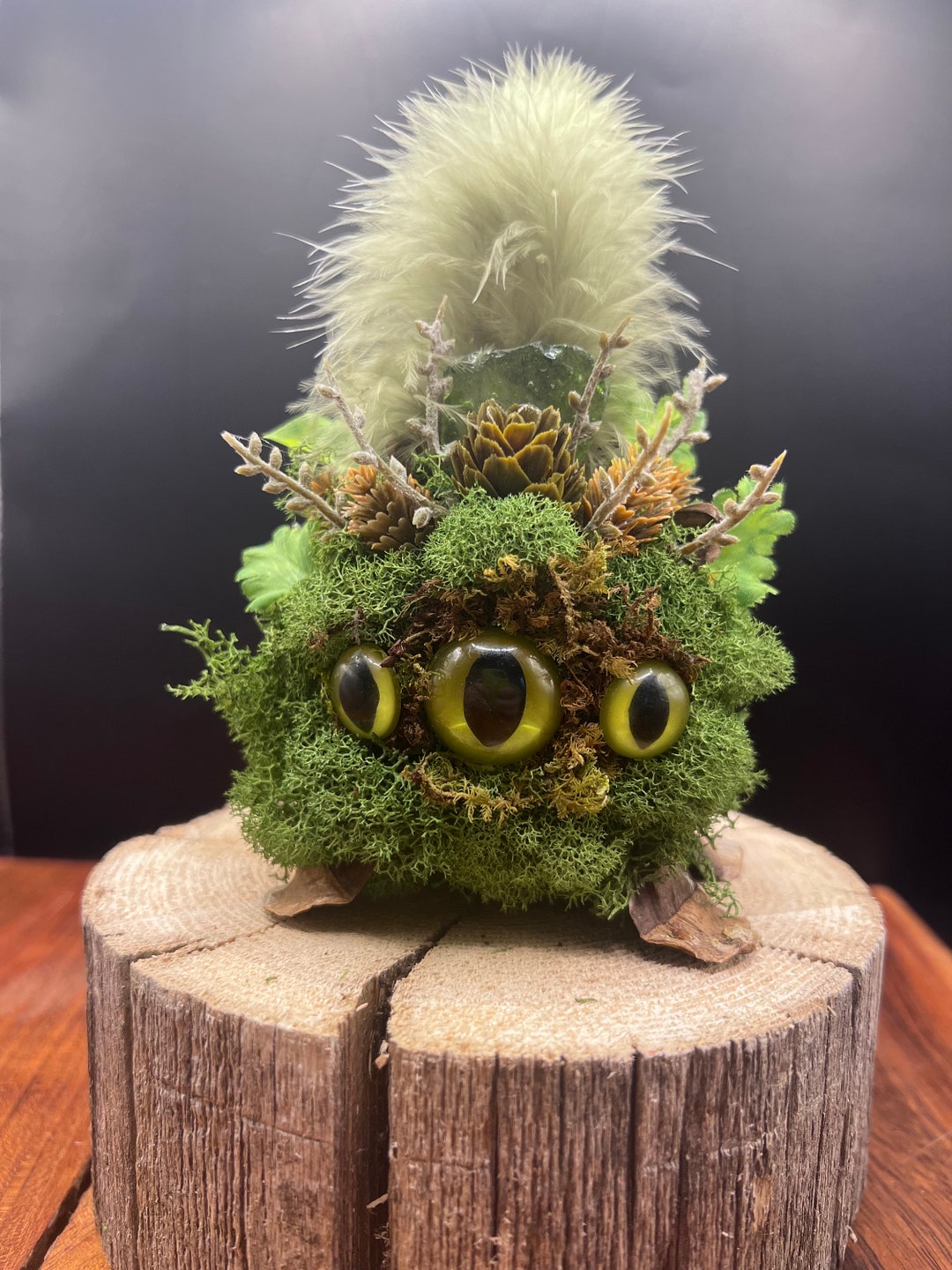 Moss Monster, Forest Fantasy Creation, Nature Based Friend, Planimal ...