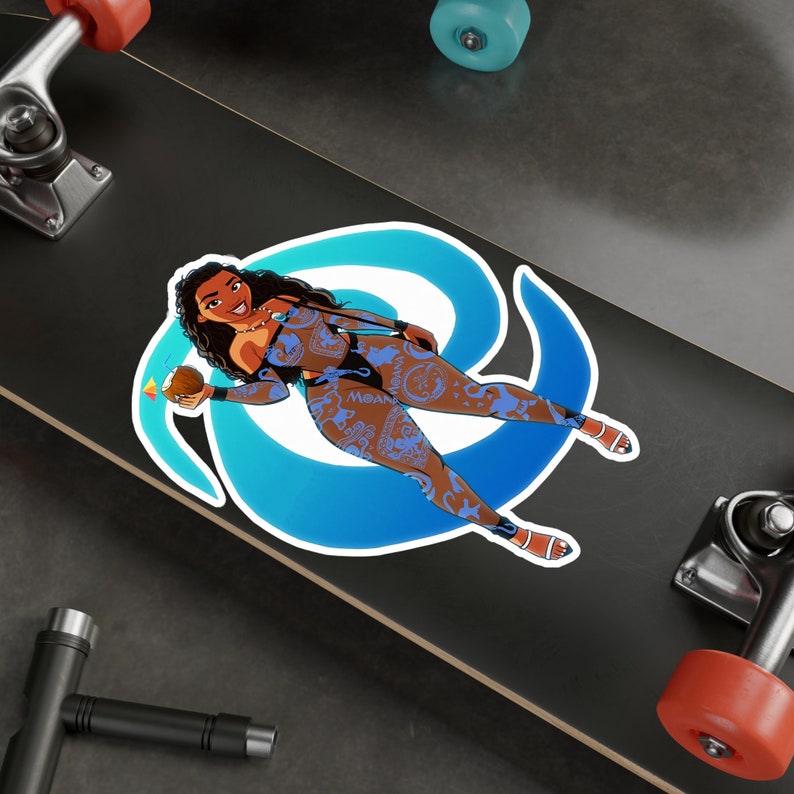 Sexy Moana Decal For Mature People Ecchi Nsfw Sexy Anime Girl Sticker Sexy Sticker Etsy