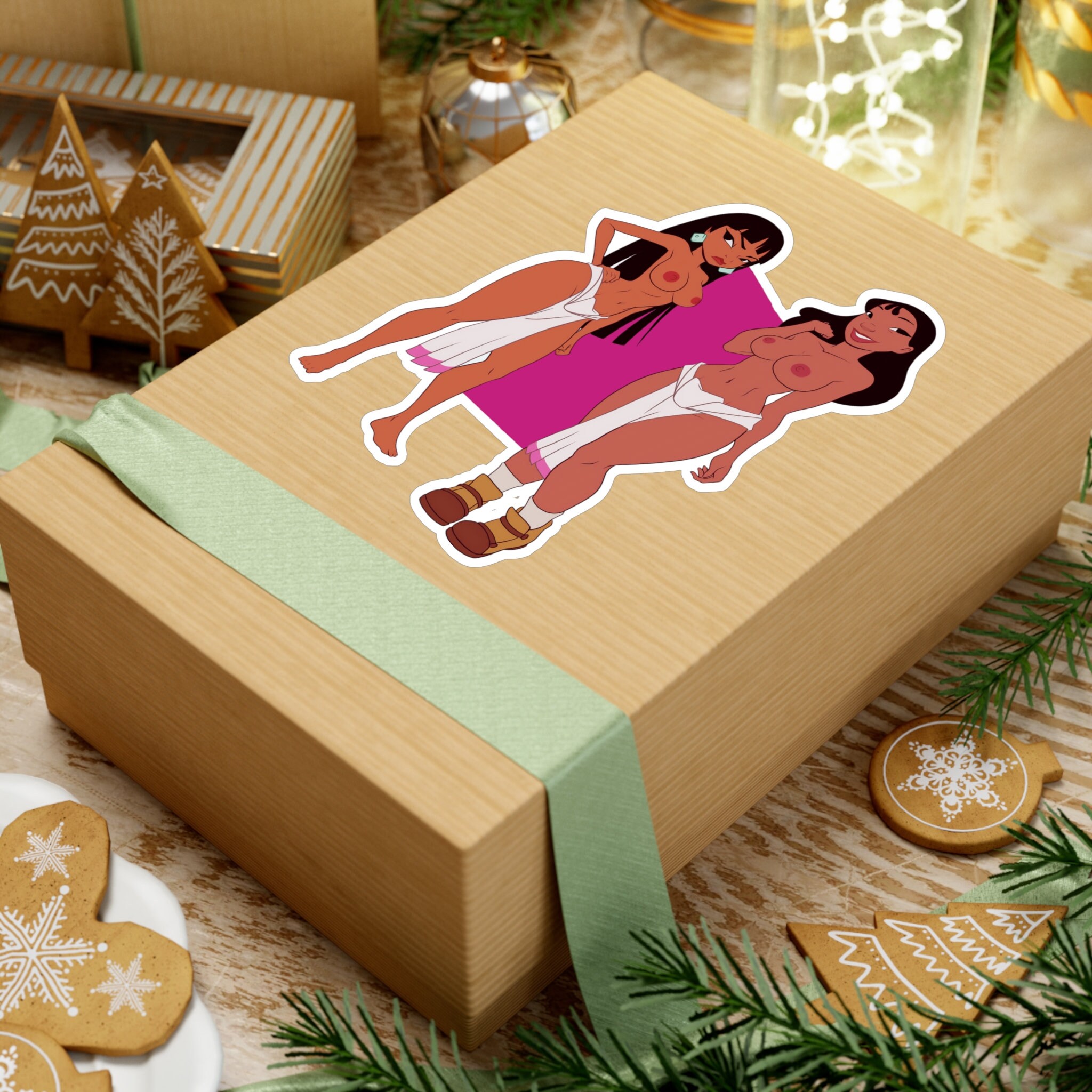 Sexy Chel And Nilo Decal For Mature People Ecchi Nsfw Sexy Anime Girl Sticker Sexy Sticker