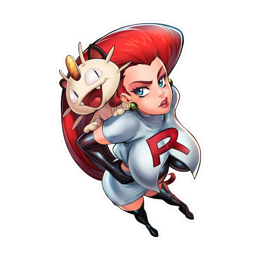 Sexy Jessie Sticker / Decal for Mature People / Ecchi, NSFW, Sexy Anime ...