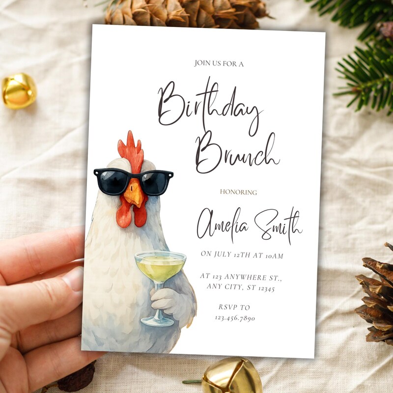 Brunch Invitation - Etsy