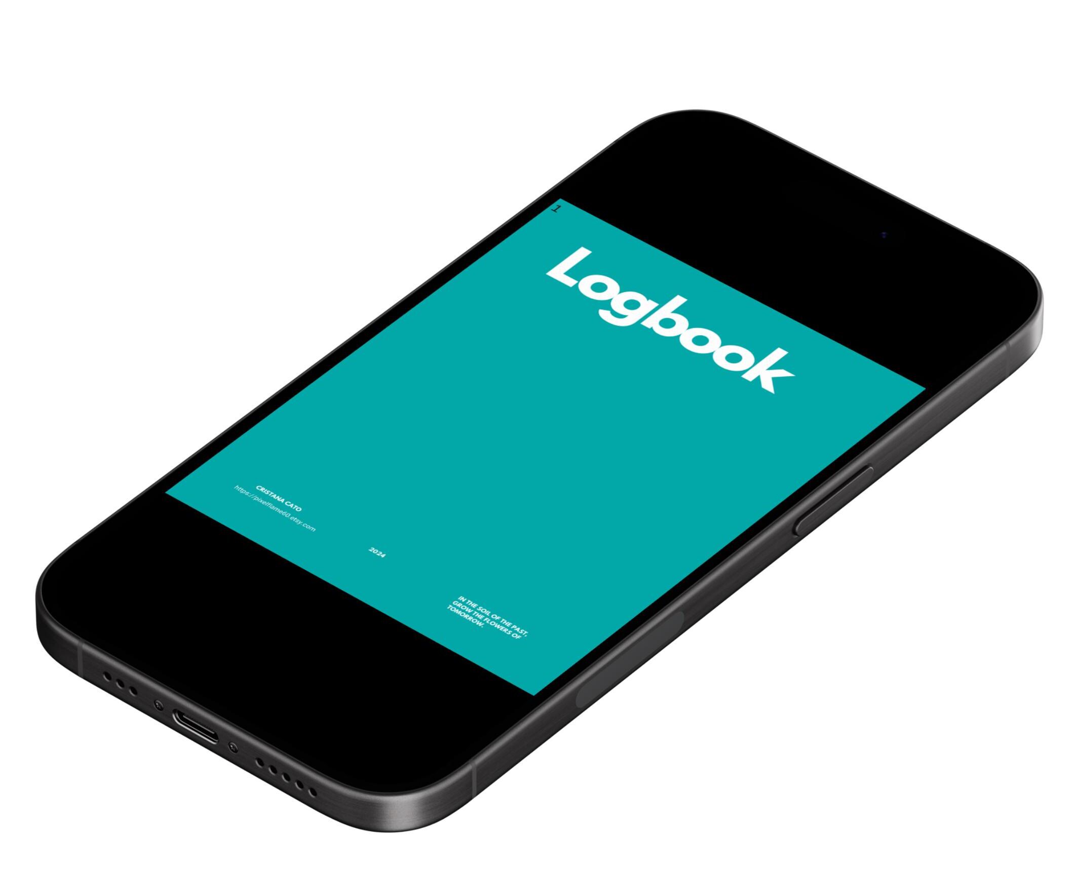 3 "instant Download: 2024 Logbook Planner – Daily Log & Reflection Tool ...