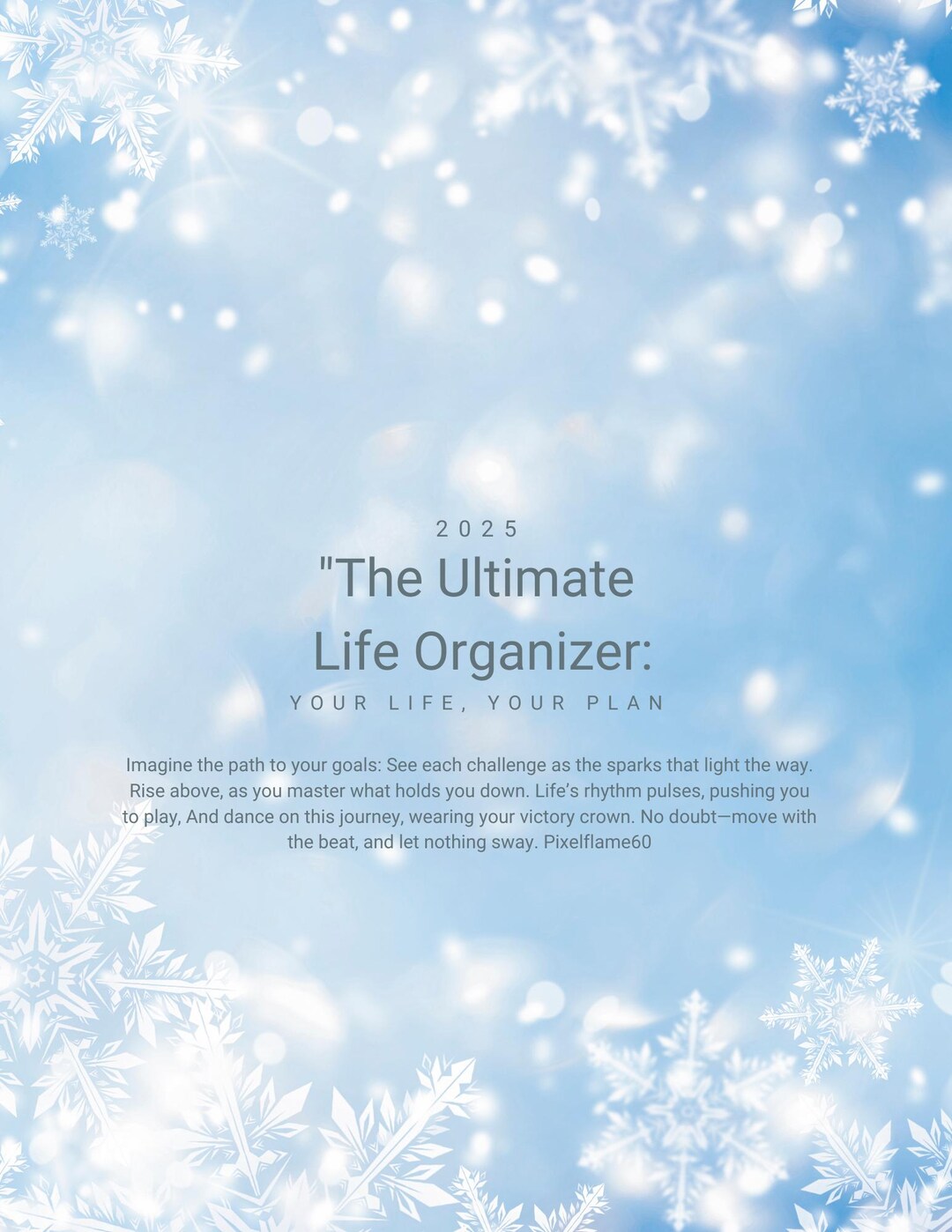 4 "ultimate Life Organizer Planner – Daily, Weekly & Monthly Layouts ...