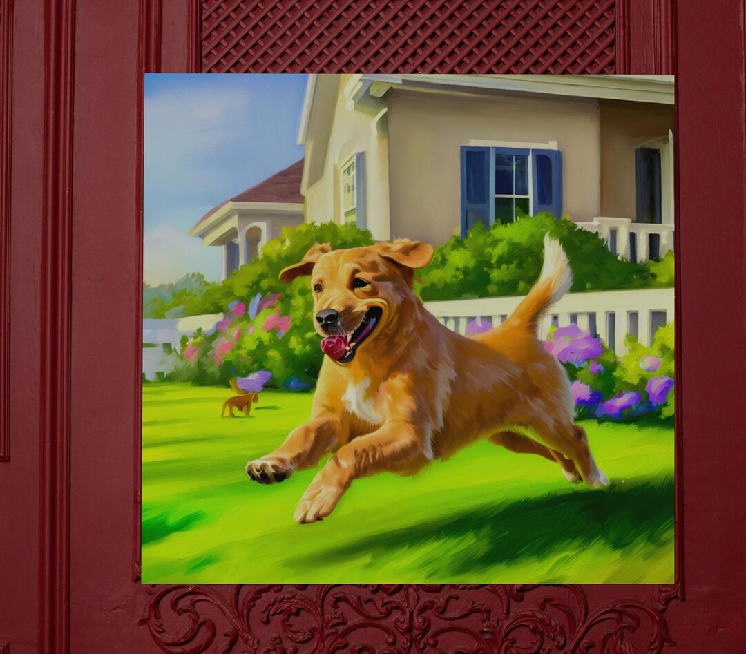 2 "instant Download: Labrador Retriever Poster – Vibrant Digital Art ...