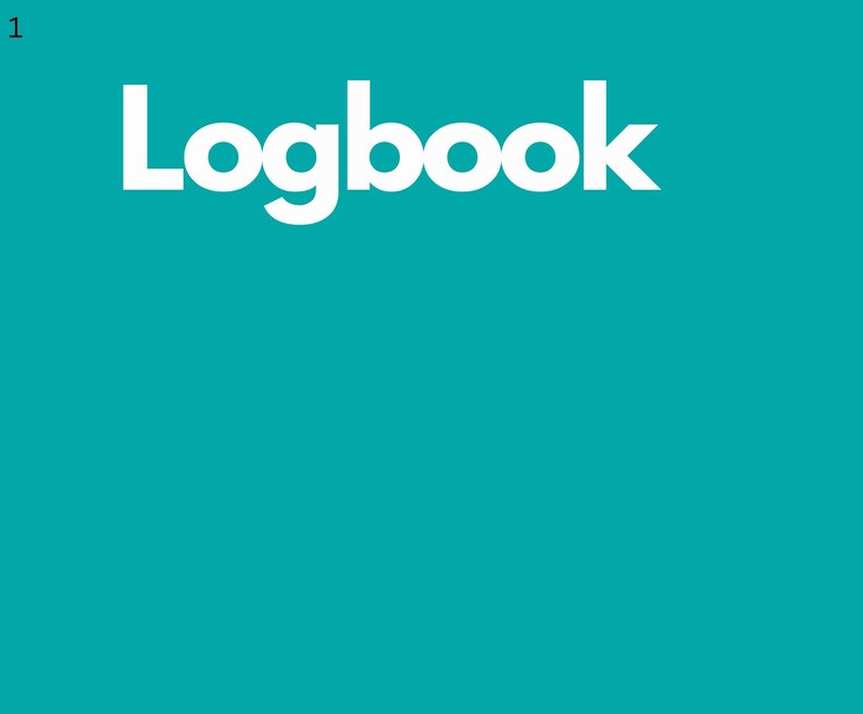 2024 Logbook Planner Daily Log & Reflection Tool for Personal Growth ...