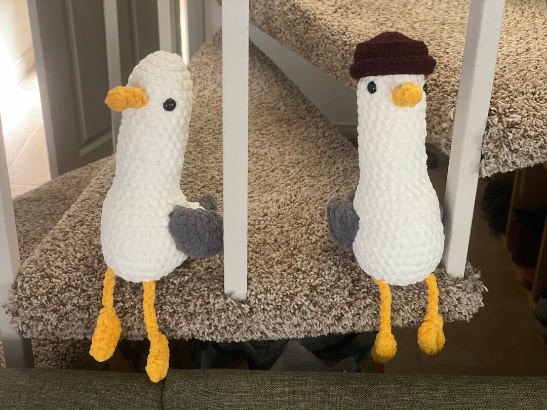 Jim the Seagull Plushie - Etsy