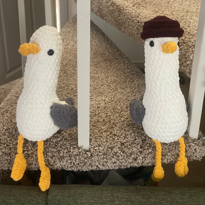 Seagull Plush - Etsy