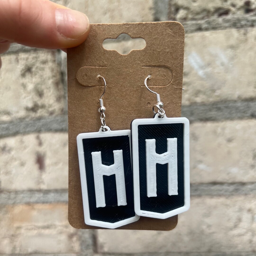 Hennessy Speaker Inspired 3D Printed Earrings - Etsy