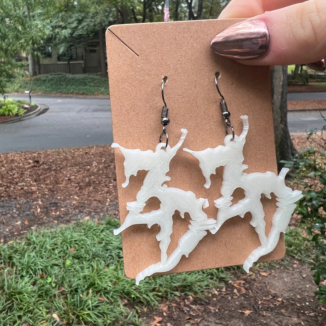 Zeds Dead Inspired 3D Printed Earrings pair of Earrings - Etsy