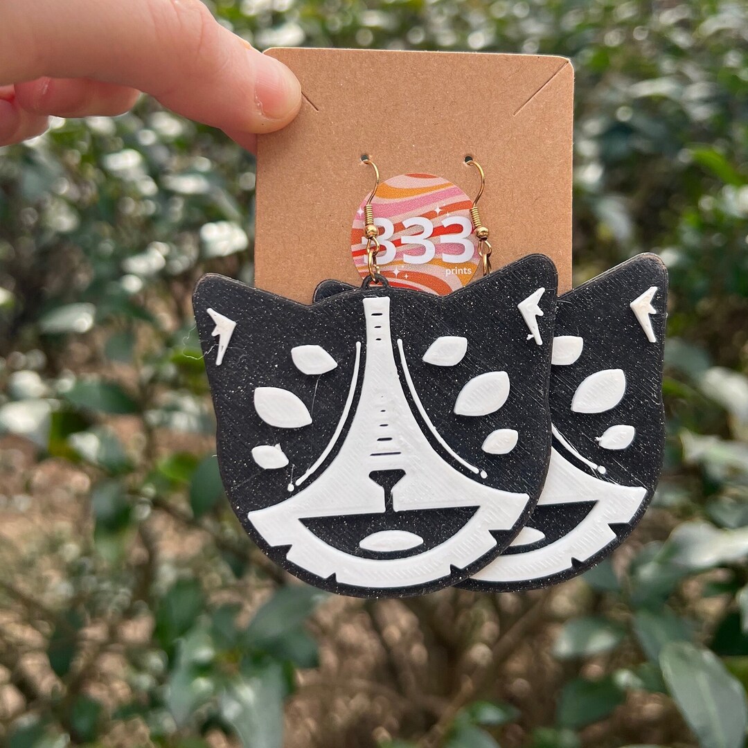 Duffrey Inspired 3D Printed Earrings - Etsy