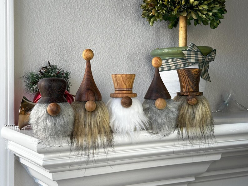 Wooden Gnomes / Gonks - Etsy