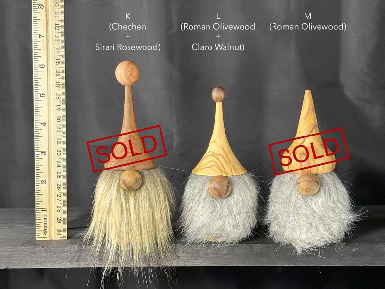 Wooden Gnomes / Gonks - Etsy