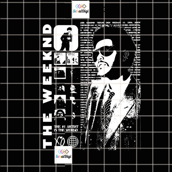 The Weeknd Svg - Etsy