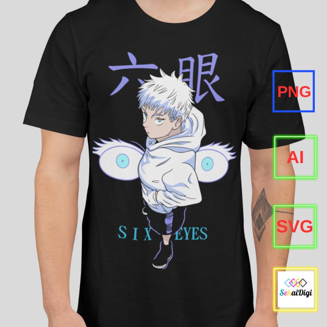 Anime Vector Files, for Dtf and Dtg, Anime 300 Dpi Anime Png,svg,ai - Etsy