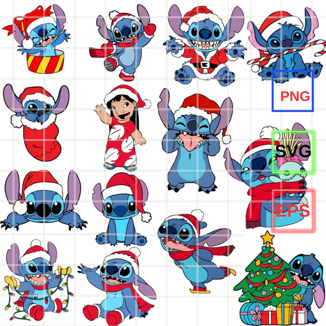 Stitch Layered SVG Bundle,vector,cut Files for Cricut and Silhouette ...