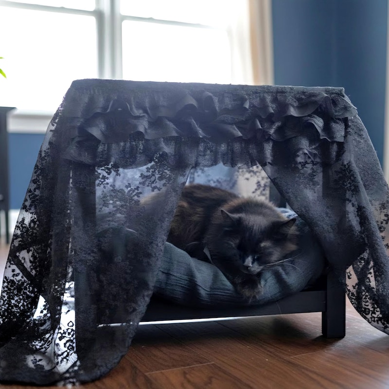 Fall Autumn Dog Bed - Etsy