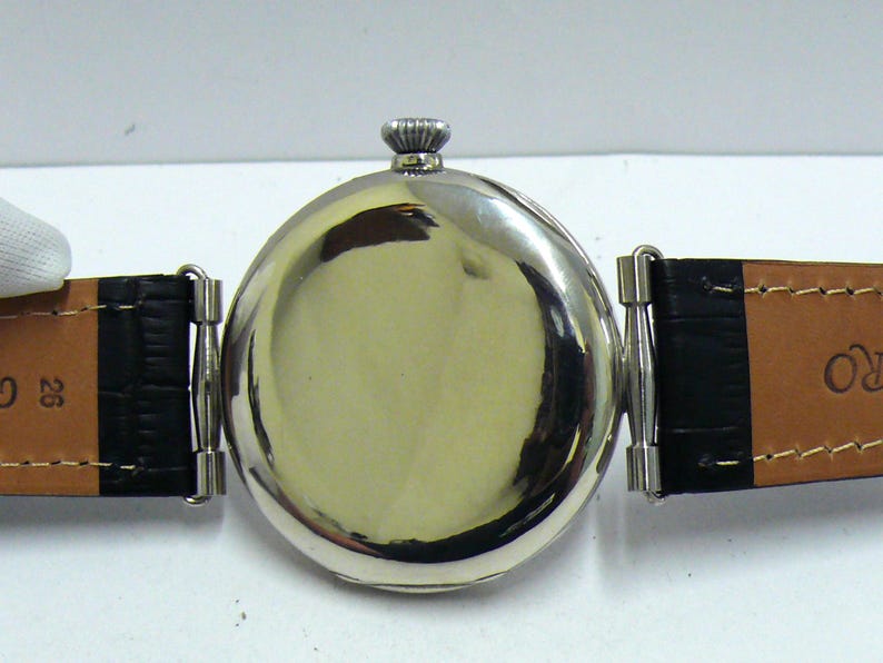 Stunning Swiss Omega REGULATEUR Memento Mori Gents Oversized Wristwatch ...